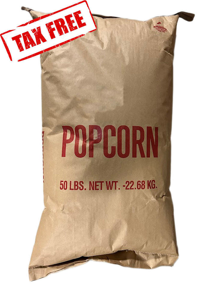 50 lbs Bulk Premium Organic Yellow Popcorn Kernels (Product of Canada ...