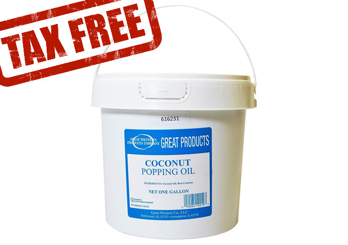 Sunglo Coconut Popcorn Oil 1 Gallon — The Canada Popcorn Company